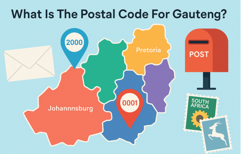 What Is The Postal Code For Gauteng?